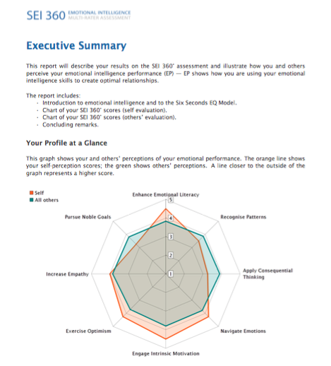 SEI360 Emotional Intelligence Multi-Rater • Six Seconds