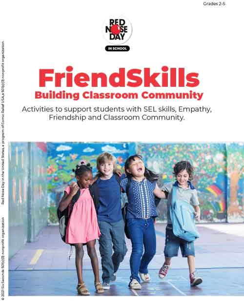 Free Friendship and Empathy Kit from Red Nose Day & Six Seconds • Six ...